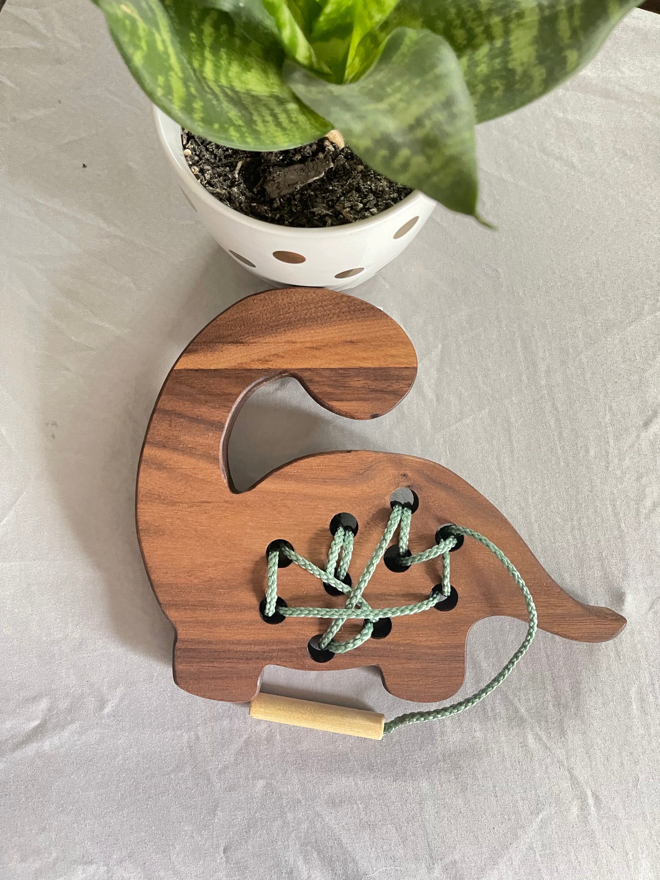 Wooden Lacing Board – Boscaljon Design Co.